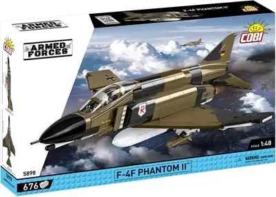 COBI 5898 Armed Forces F-4F Phanthom II, 1:48, 676 k