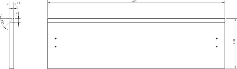 Mexen Orio, koupelnová skříňka 70 cm s horní částí, 2 zásuvky, bílá lesklá, 91A10-07047-2-BFFC00