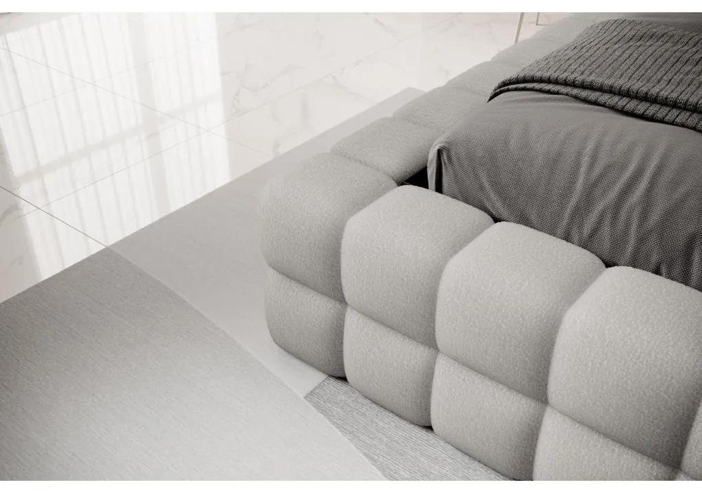 Eltap Čalouněná postel Dizzle Materiál a barva potahu: Royal 04 - šedá, Rozměry (cm): 160x200