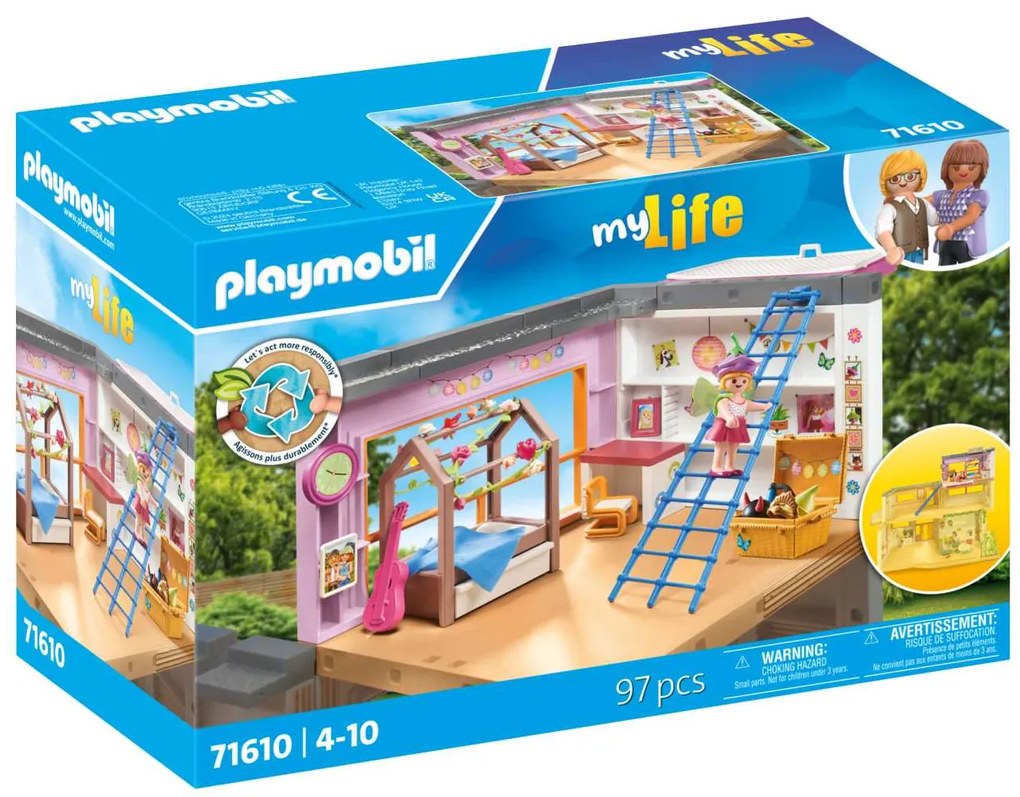 Playmobil 71610 dětský pokoj