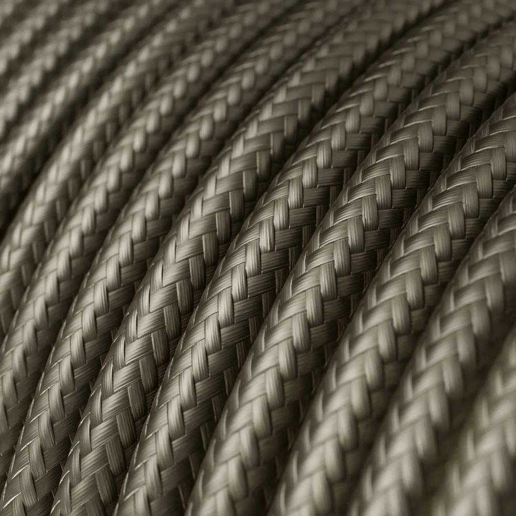 creative cables Svítidlo se 2 závěsnými světly, textilním kabelem a kovovými komponenty Barva: Bílá, Montáž: Sestavený