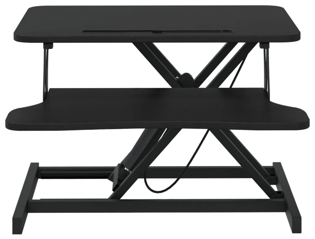 Nastavitelná pracovní stanice 60x40x(13–41,5)cm ocel a kompozit