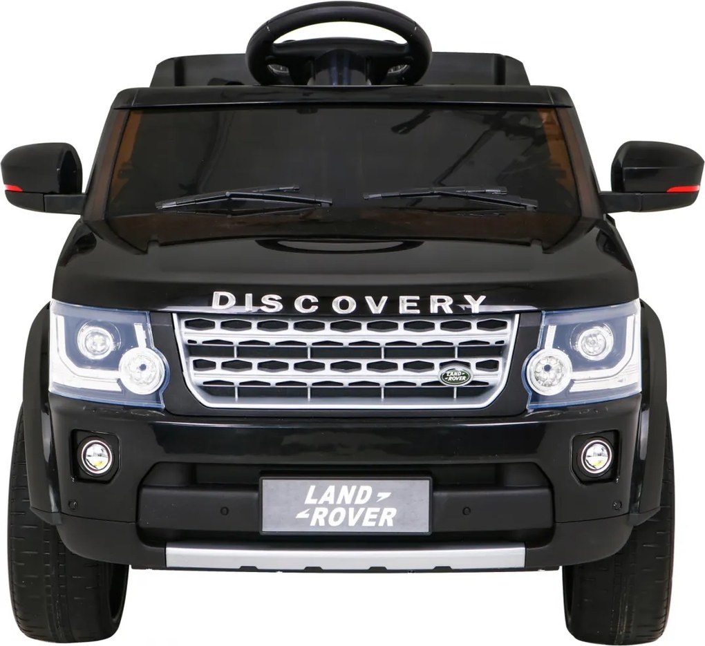 Ramiz Land Rover Discovery elektrické auto pro děti černé SUV + dálkové ovládání
