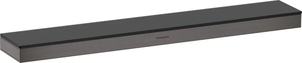 Hansgrohe Rainfinity, polička 500, kartáčovaný černý chrom, HAN-26844340