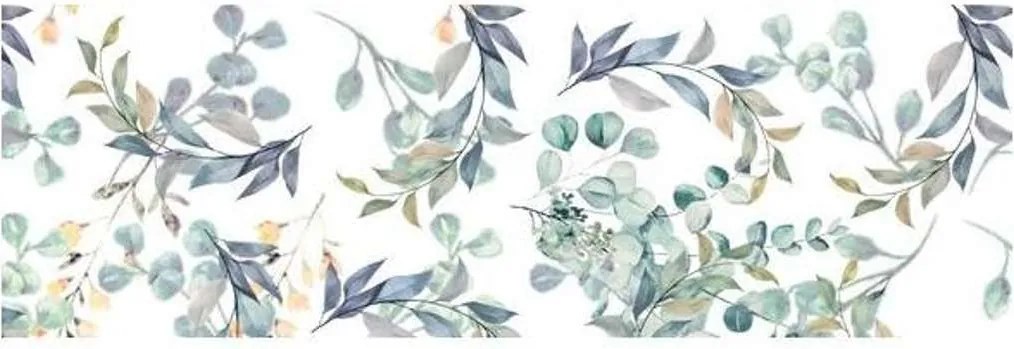 EBS Floral - Dekor 30x90 cm, květinový s motýly FLORAL3090MIX