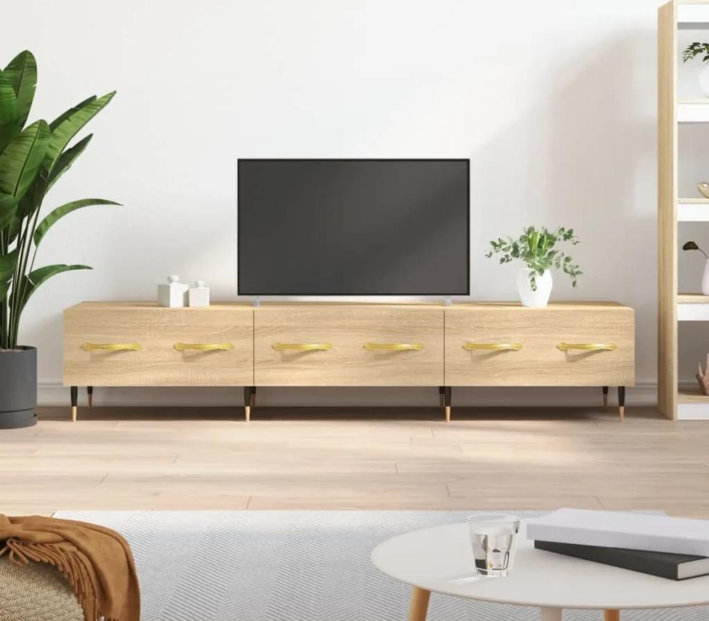 vidaXL TV skříňka 150 x 36 x 30 cm kompozitní dřevo [829138] Barva: Bílá