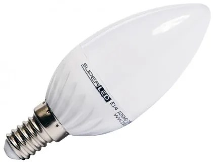 Superled LED svíčka E14 6W 540lm studená (50W)