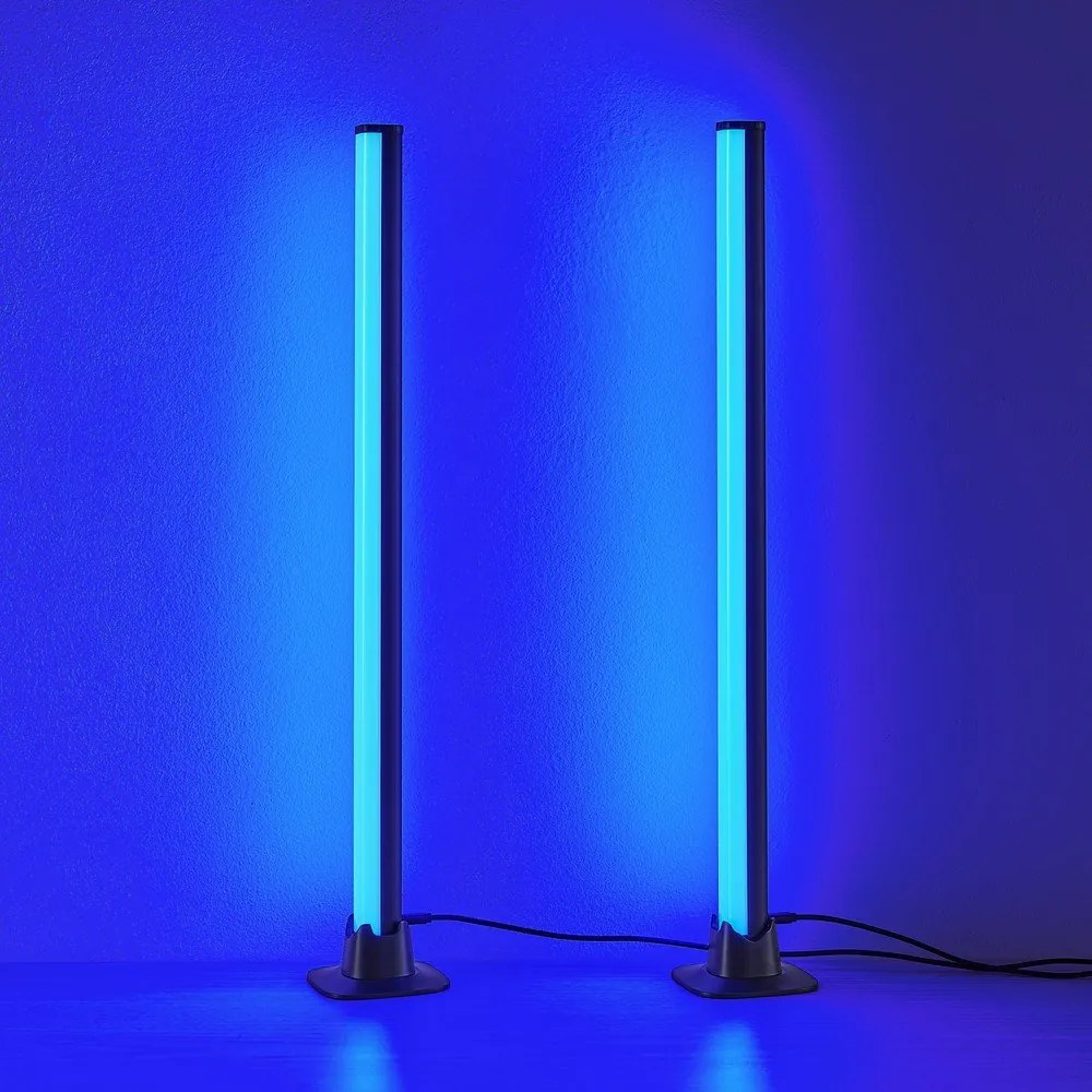 Černá kovová LED stolní lampa (výška 55 cm) Boy – Reality