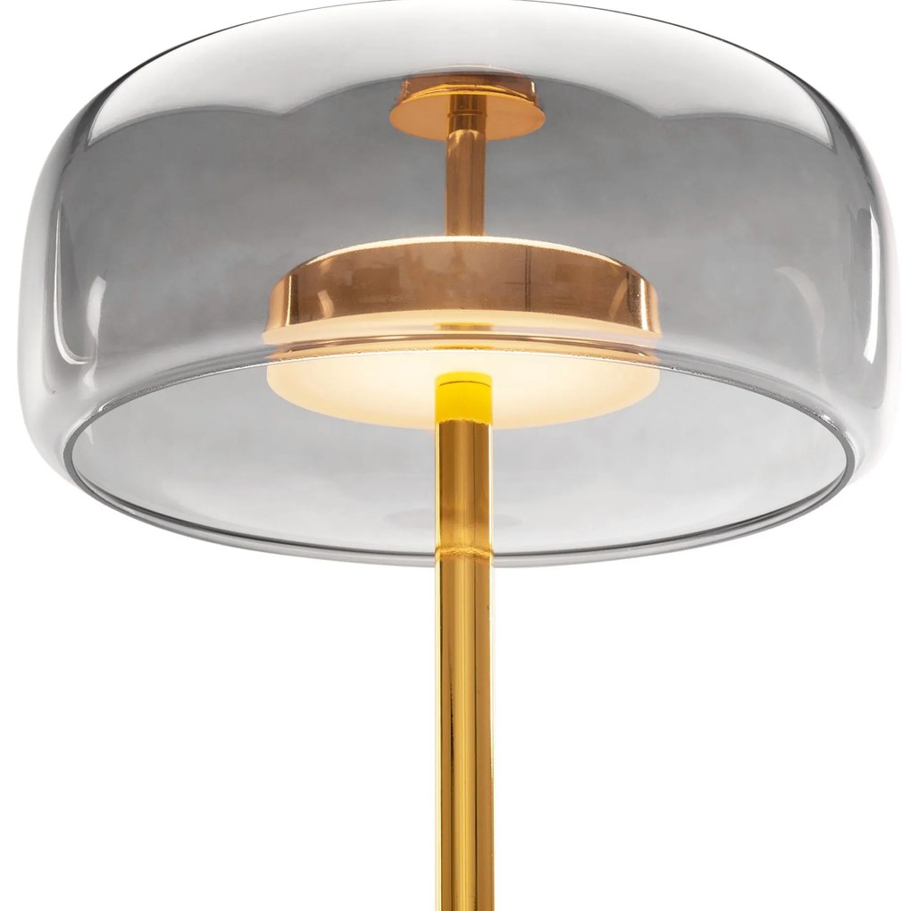 Toolight - podlahová stojací lampa Reno E27, 300216, zlatá, OSW-09853