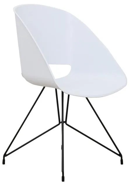 Židle jídelní, bílá, FRAME 0000121943 Tempo Kondela