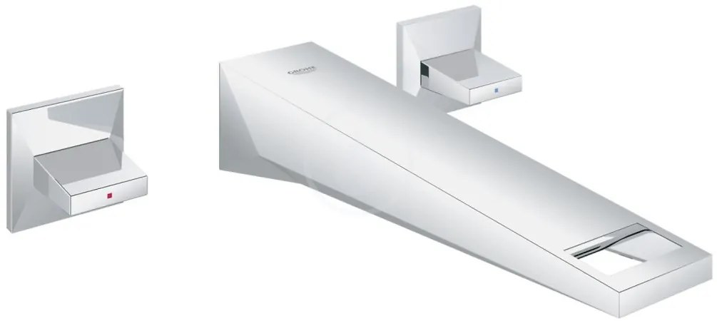 GROHE - Allure Brilliant Umyvadlová baterie pod omítku, 3-otvorová instalace, chrom 20348000