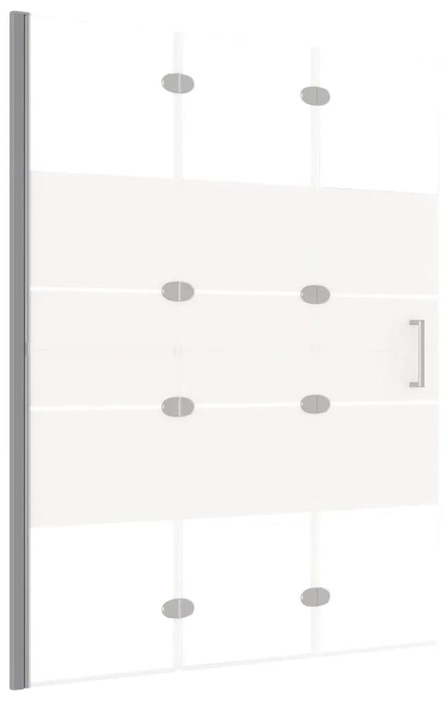 Skládací sprchový kout ESG 100 x 140 cm bílý,  150738