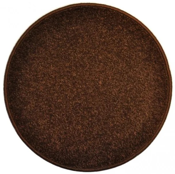Vopi | Eton hnědý koberec kulatý - průměr 200 cm