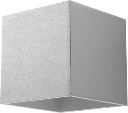 Nástěnné svítidlo SOLLUX Quad 1 G9 1x40W bez zdroje SL.0058 šedá