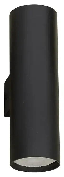 LED nástěnné svítidlo Nosa 56 černé