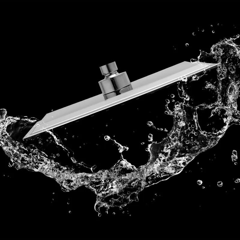 Erga Erga, SLIM sprchová hlavice o průměru 25x25 cm, chromová, ERG-YKA-BP.CBE-25-CHR