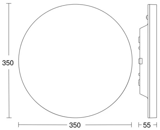 Steinel-LED Stmívatelné svítidlo se senzorem RSPROR20PLUS 15,86W/230V IP40 4000K