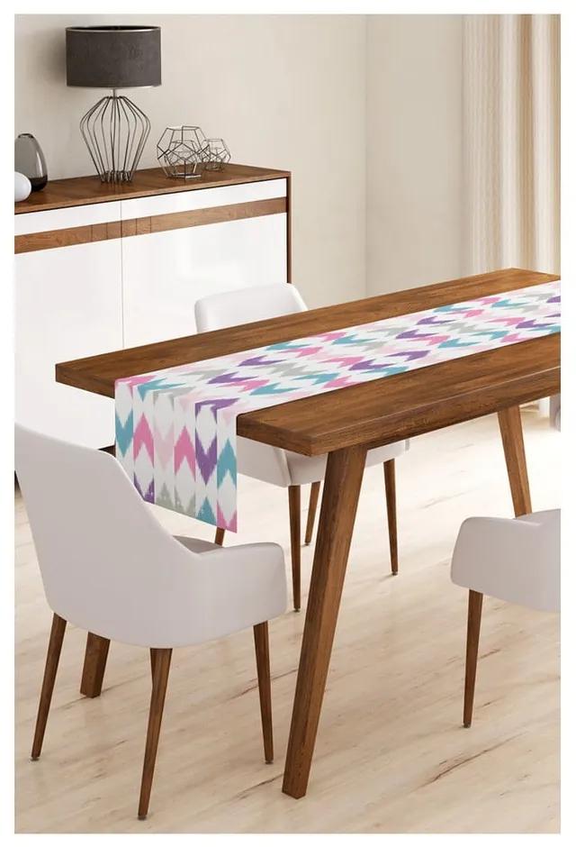 Běhoun na stůl z mikrovlákna Minimalist Cushion Covers Happy Life, 45 x 145 cm