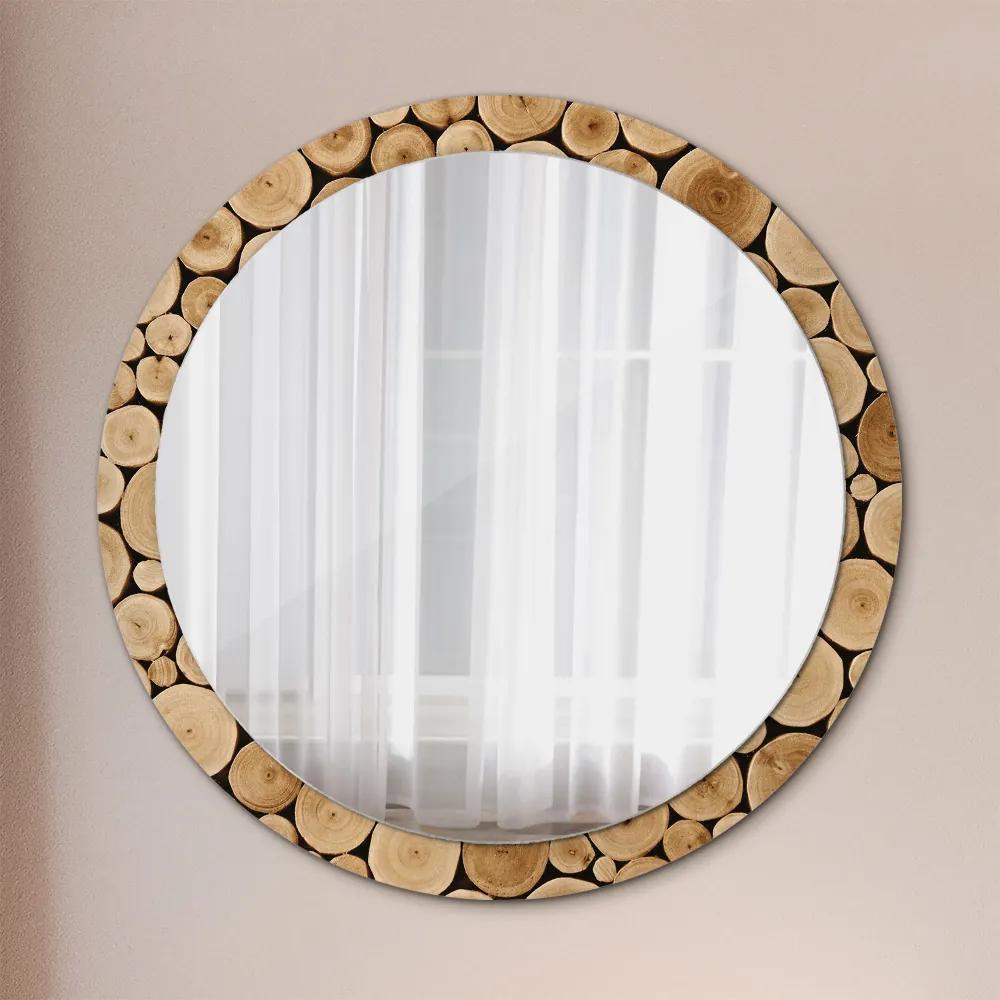 Kulaté dekorativní zrcadlo Protokoly fi 100 cm