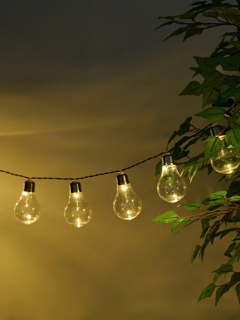 Sinsay - Solární LED zahradní lampičky ve tvaru žárovek - bílá