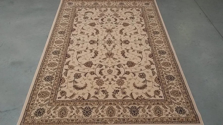 Vlněný klasický koberec ORIENT krémový 160x230