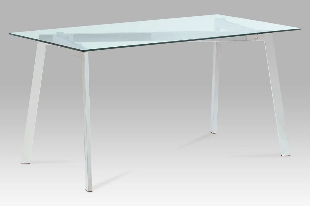 Jídelní stůl skleněný 150 x 80 cm GDT-510 CLR