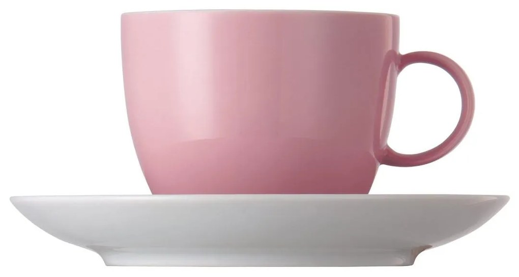 Thomas Šálek na kávu s podšálkem Sunny Day Light Pink