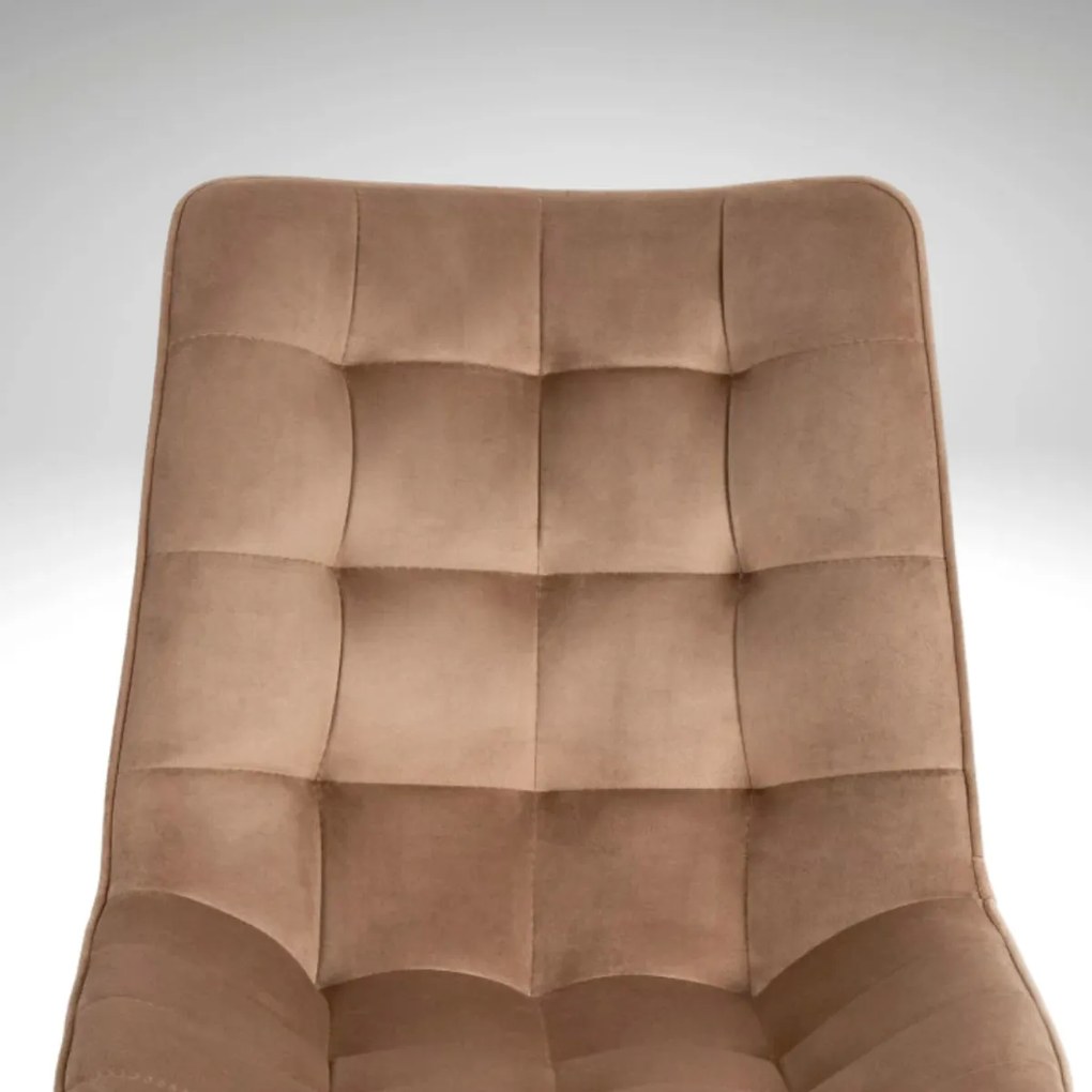 Vikio Jídelní set pro 8 osob 180x90 cm soft dub noha X béžová židle VJS238-8BE-S