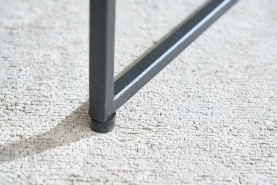 Sada odkládacích stolků Khalil 40 cm antik stříbrná