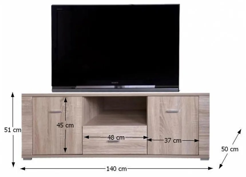 TV stolek/skříňka Gary Typ 13 2D1S. 772100