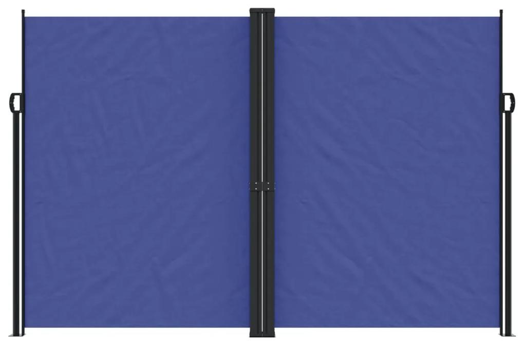 Zatahovací boční markýza modrá 220 x 600 cm,  4004671