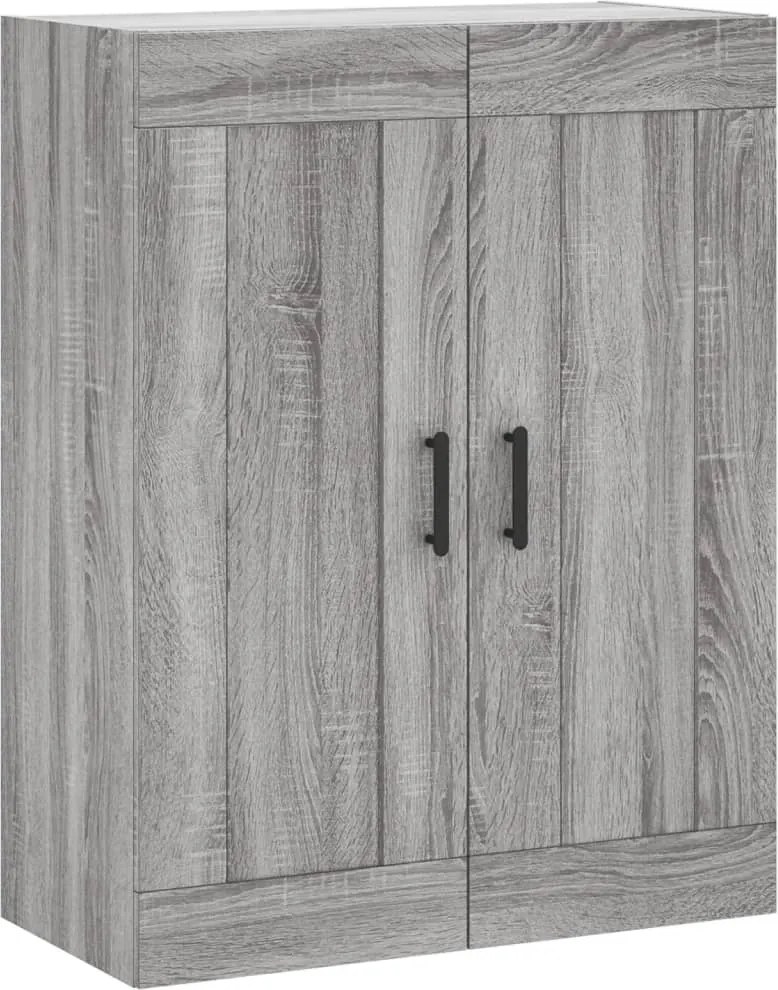 Skříň highboard šedá sonoma 69,5 x 34 x 180 cm kompozitní dřevo 3199887