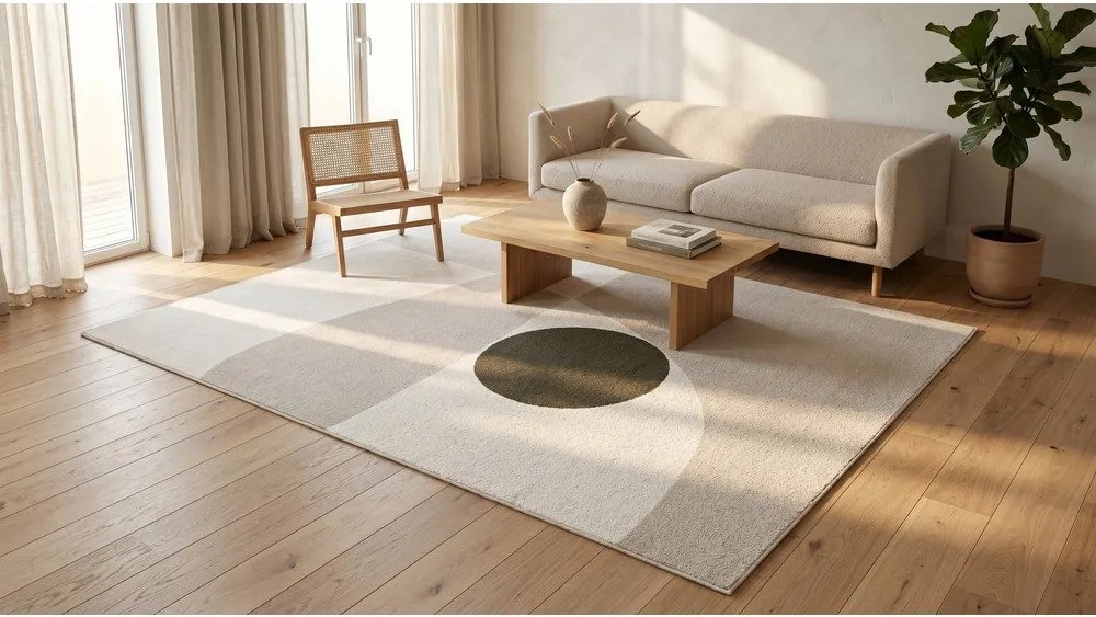 Béžový/krémový koberec 160x230 cm Martini – ESTE