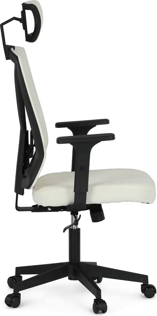 Ergonomická kancelářská židle ARLO - béžová látka