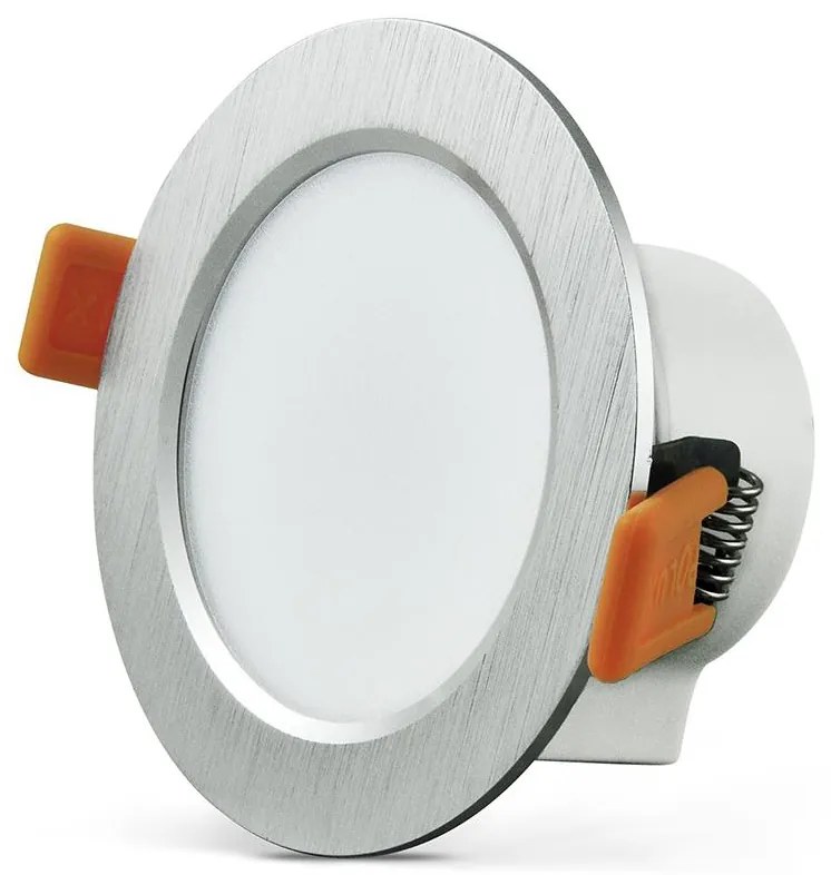 Polux LED Podhledové svítidlo VENUS LED/7W/230V stříbrná kulaté SA0566