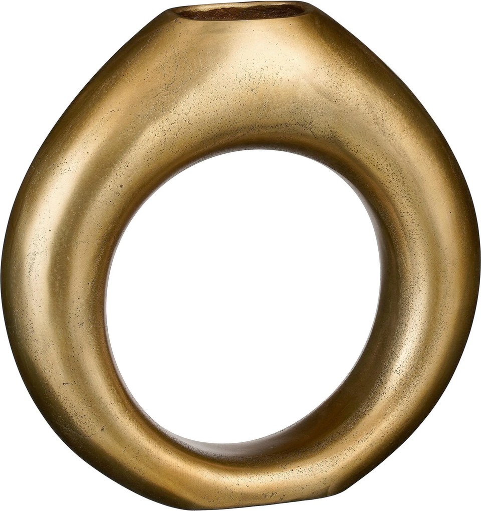 XXXLutz DEKORAČNÍ VÁZA, kov, 35 cm - Kovové vázy - 004536182101