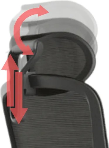 MERCURY Ergonomická kancelářská židle UNO - černá síťovina