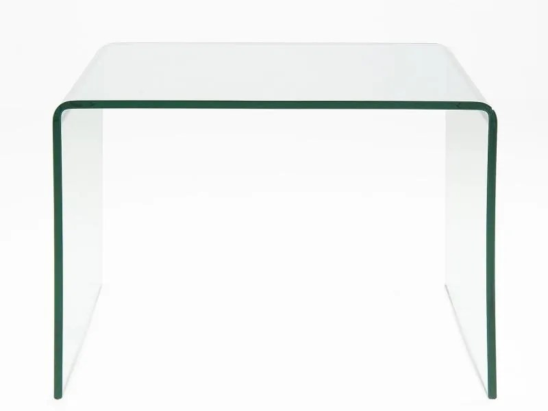 Design by scandinavia Konferenční stolek skleněný Tender, 60 cm, čirá 276