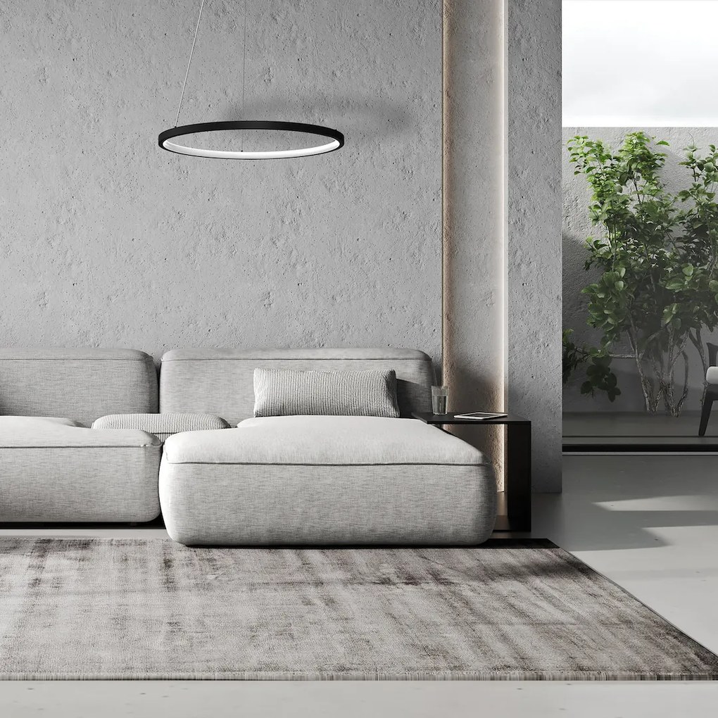 Závěsné LED svítidlo Hoop, 1x LED 27w, 4000k, b
