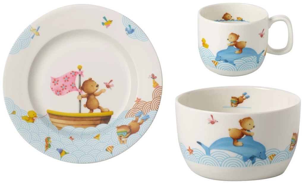 Villeroy & Boch V&B Happy Bear Set 3pcs. EF 14-8664-8427