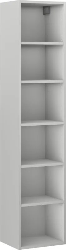Mexen Box-A, vysoká koupelnová skříňka 35x44,2x160 cm, šedá matná, 91AX1-1600-300-1-62