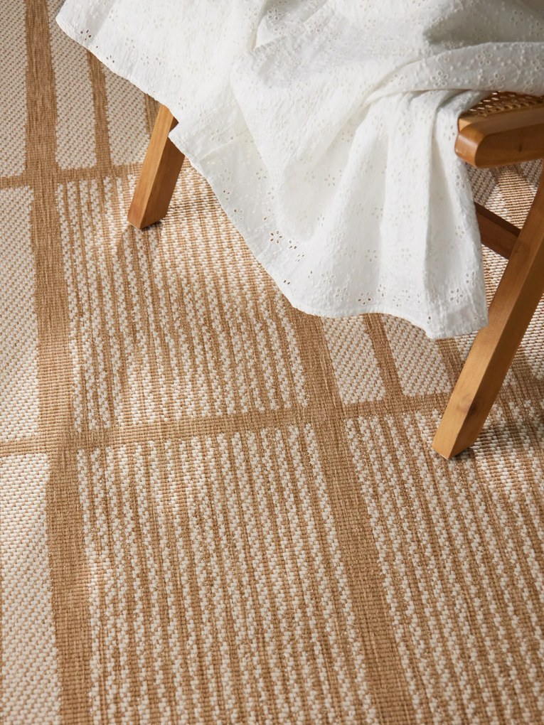 Ted Baker, Kusový koberec Ted Baker Haringey 106382 Natural White, 200x300, béžová, chodba / předsíň