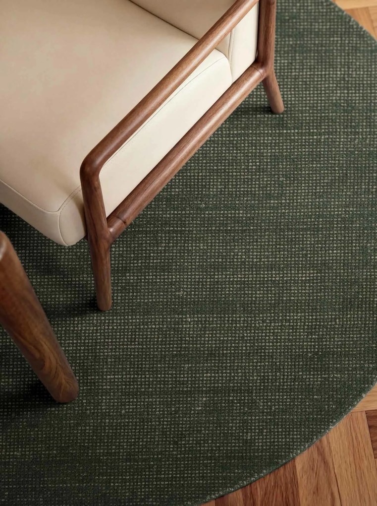 Ted Baker, Kusový koberec Ted Baker Greenwich 106364 Green kruh, 200x200, zelená, dětský pokoj