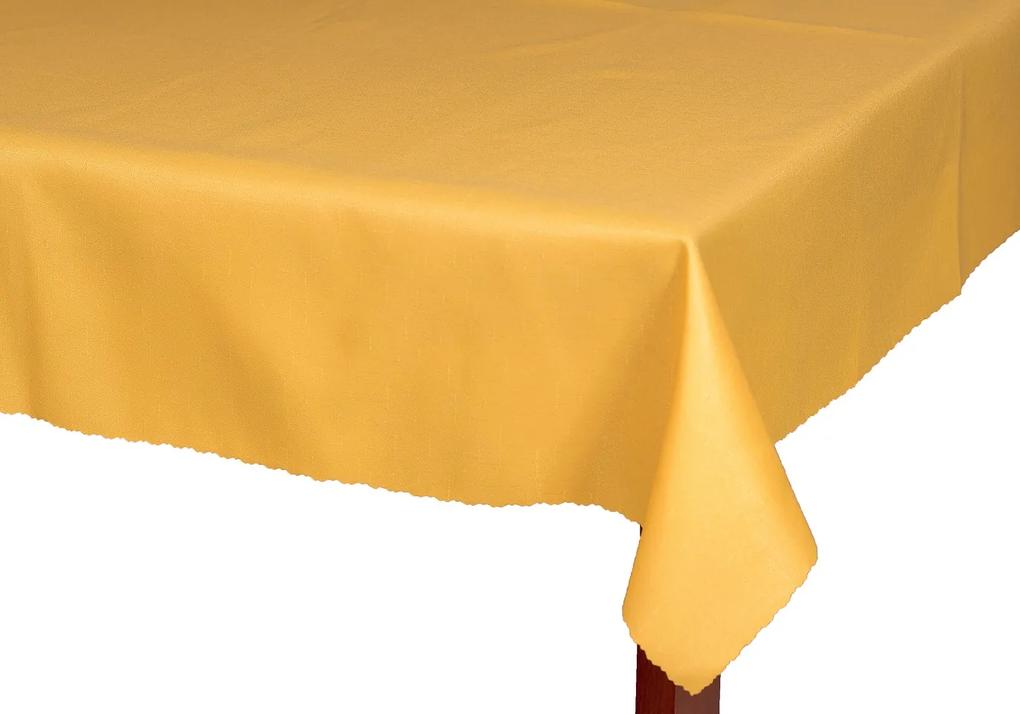 Ubrus teflonový žlutý Rozměry: 120x180, Tvar: Ovál