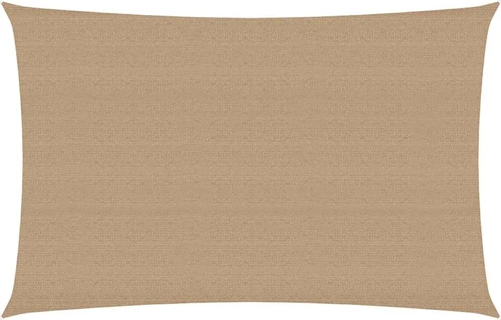 Stínící plachta 160 g/m² taupe 3 x 5 m HDPE 311404