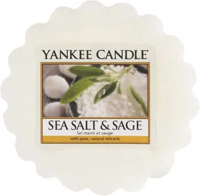 Yankee Candle vonný vosk do aromalampy Sea Salt&Sage