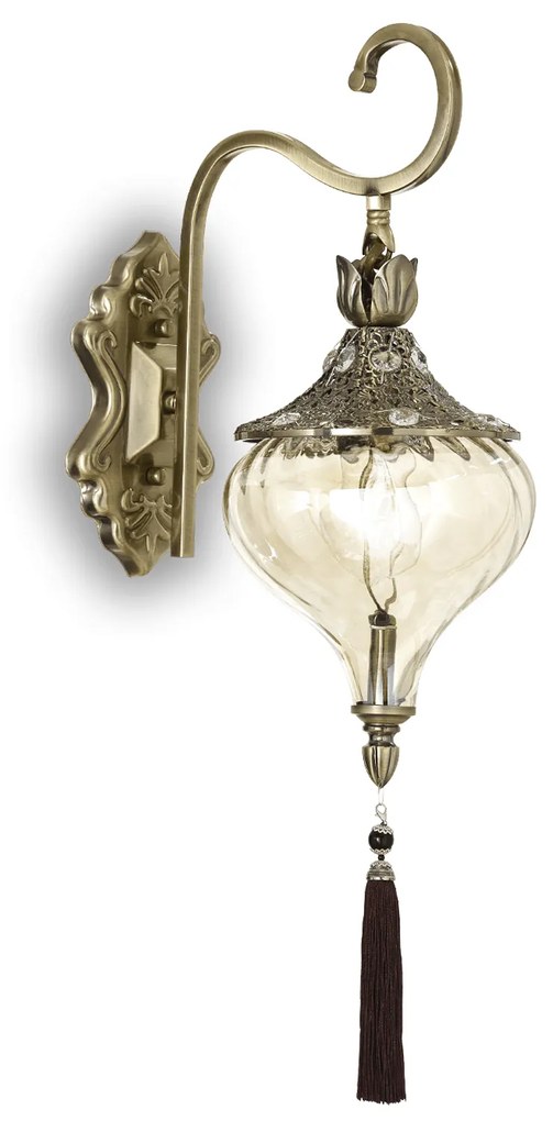 Nástěnné svítidlo Ideal lux 115962 HAREM AP1 1xE27 60W Klasická nástěnná svítidla