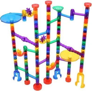 Marble Run Sada 150 KS Stavebnice STEM jako dárek vzdělávací bloky pro děti