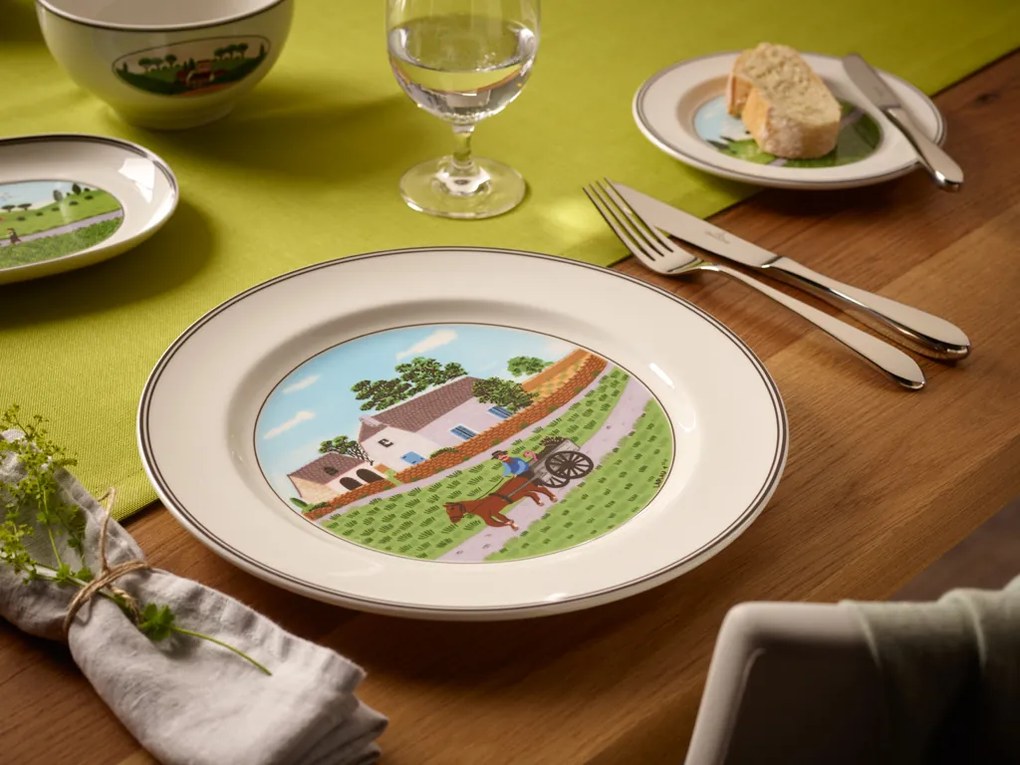 Villeroy&Boch Villeroy & Boch Design Naif jídelní talíř Sedlák, Ø27.1 cm