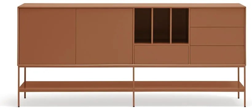 Komoda v cihlové barvě 220x98x45 cm Platt – Teulat